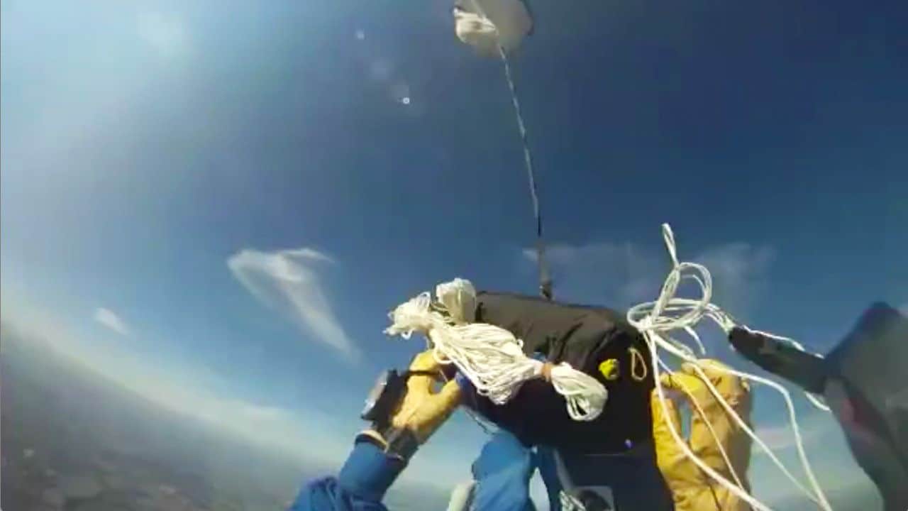 Friday Freakout: Scary Parachute Entanglement Around Legs!!! | TEEM