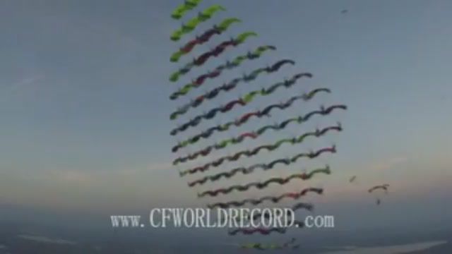 Canopy Formation 100-Way World Record | TEEM