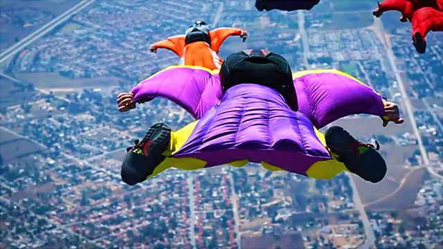 First Artistic Wingsuit Competition In America | TEEM