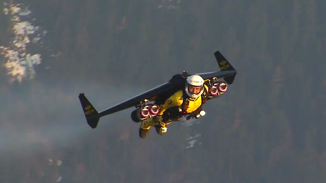 Human Flight With A Jetpack. For Real. | TEEM