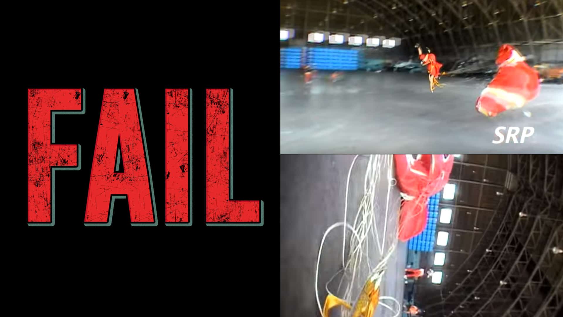 Throwback Thursday: Swoop Fail, Skydiver Crashes Into Hangar | TEEM