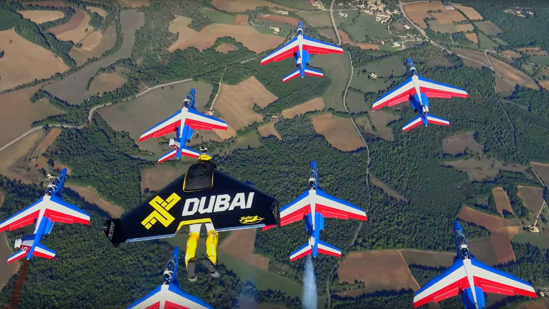 Alpha Jetman: Humans Fly Jetpacks In Formation With Jets! | TEEM