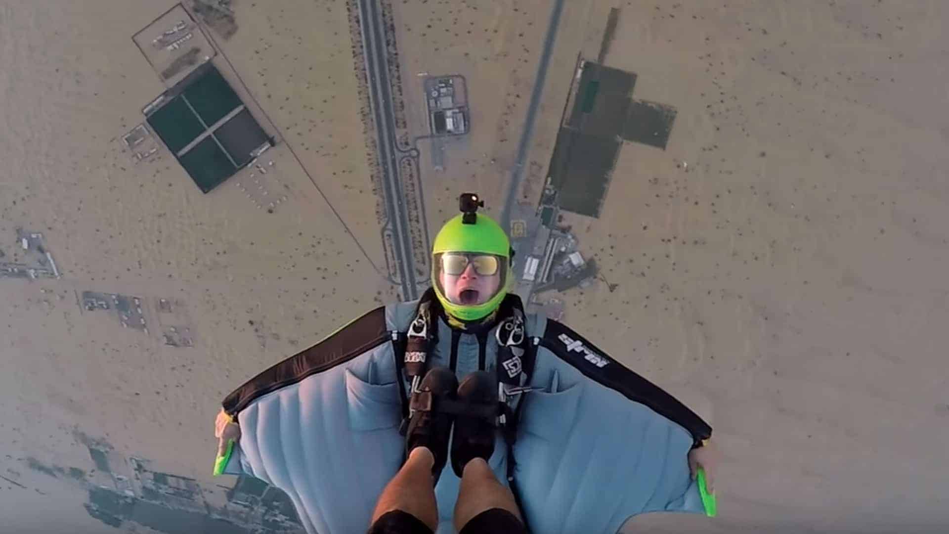 Epic XRW: The Inverted Wingsuit Canopy Barrel Roll | TEEM