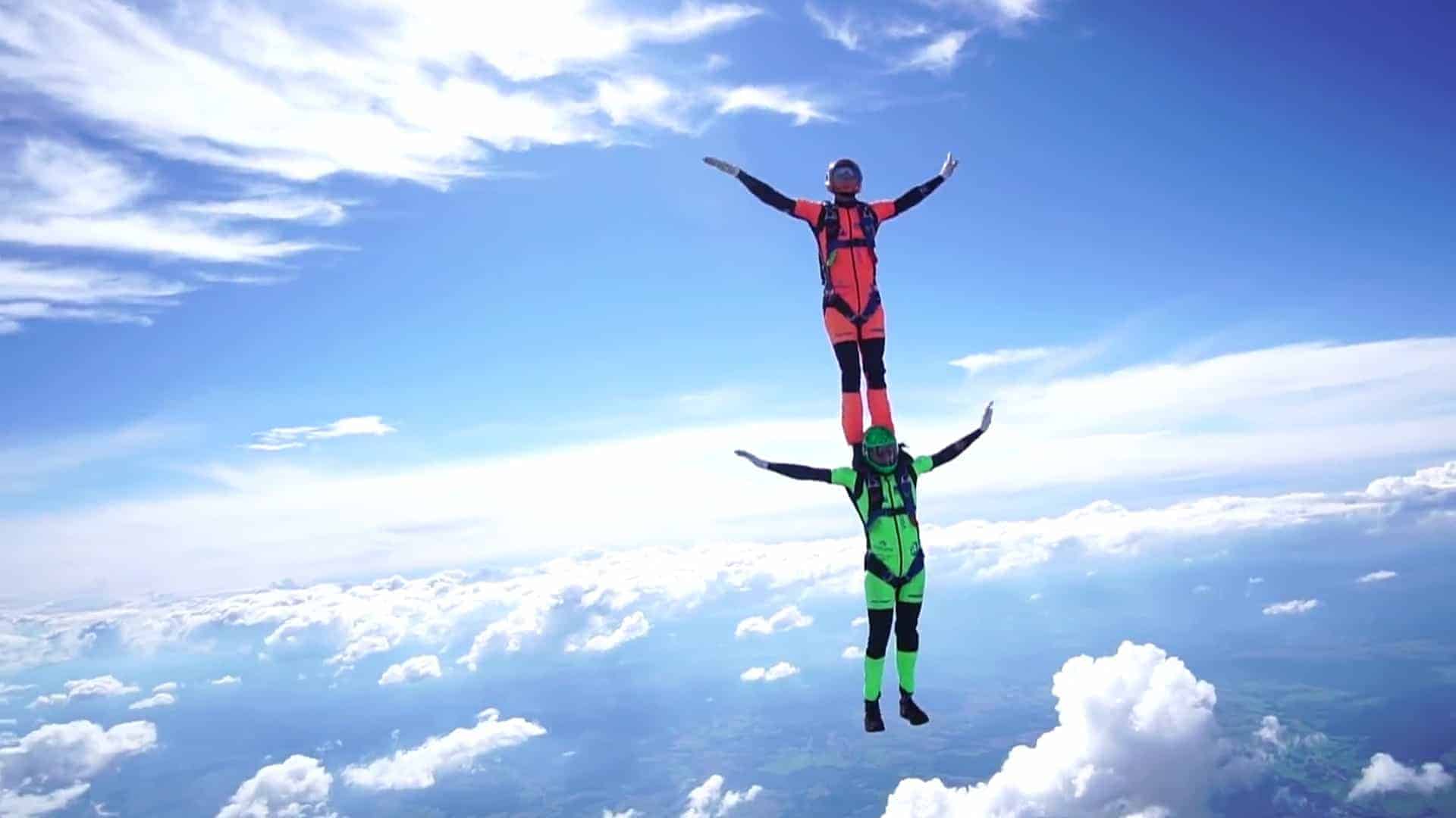 Amazing Skydive Routine at World Cup 2017 | TEEM