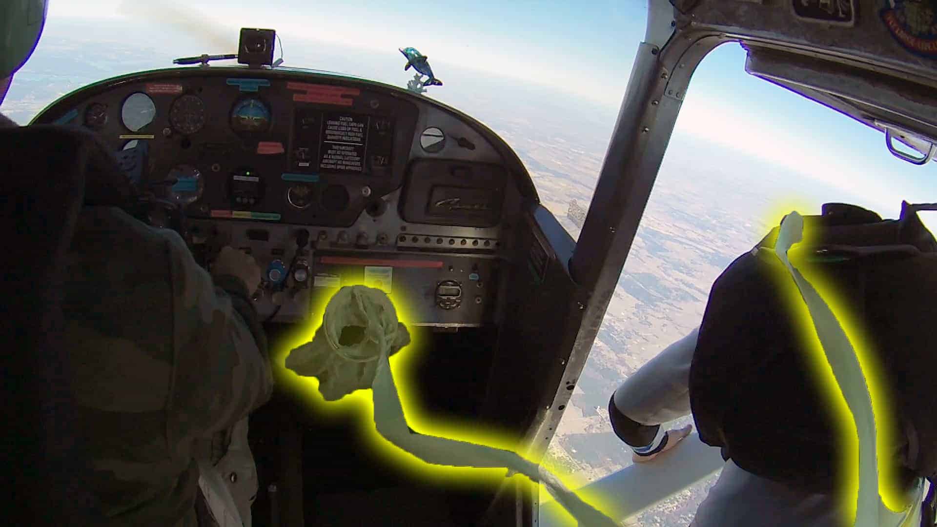 Friday Freakout: Skydiver's Reserve Pilot Chute Deployed In Plane With ...