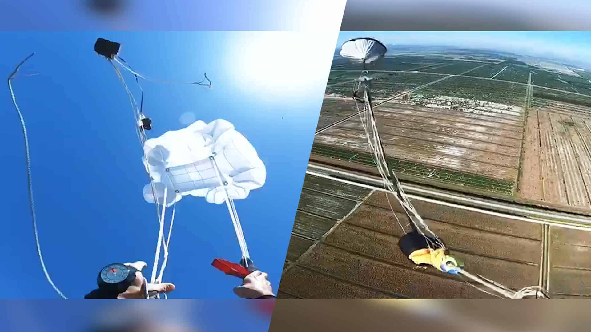 Friday Freakout: Bag Lock Malfunction, Skydiver Reels In Main Parachute ...