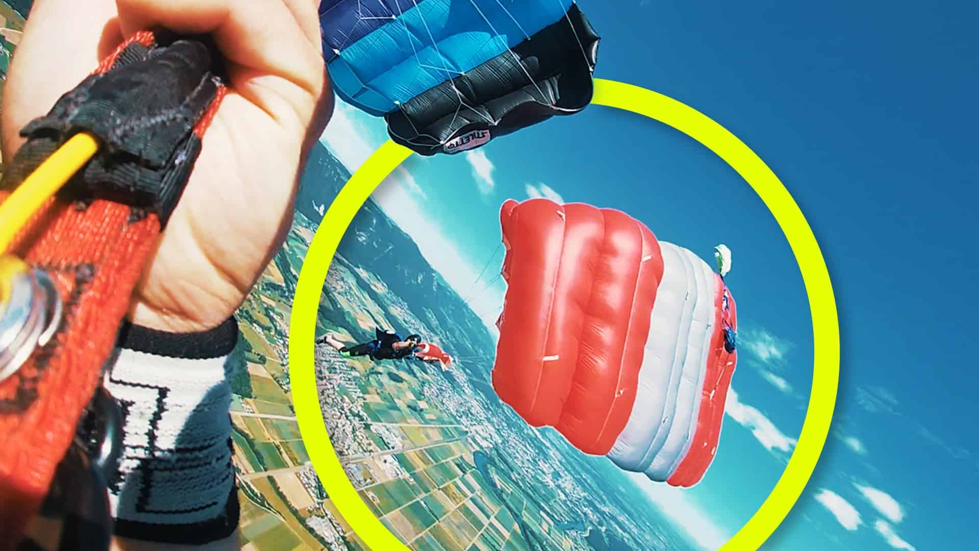 Friday Freakout: Diving Line Twists, Skydivers Nearly Collide Under ...