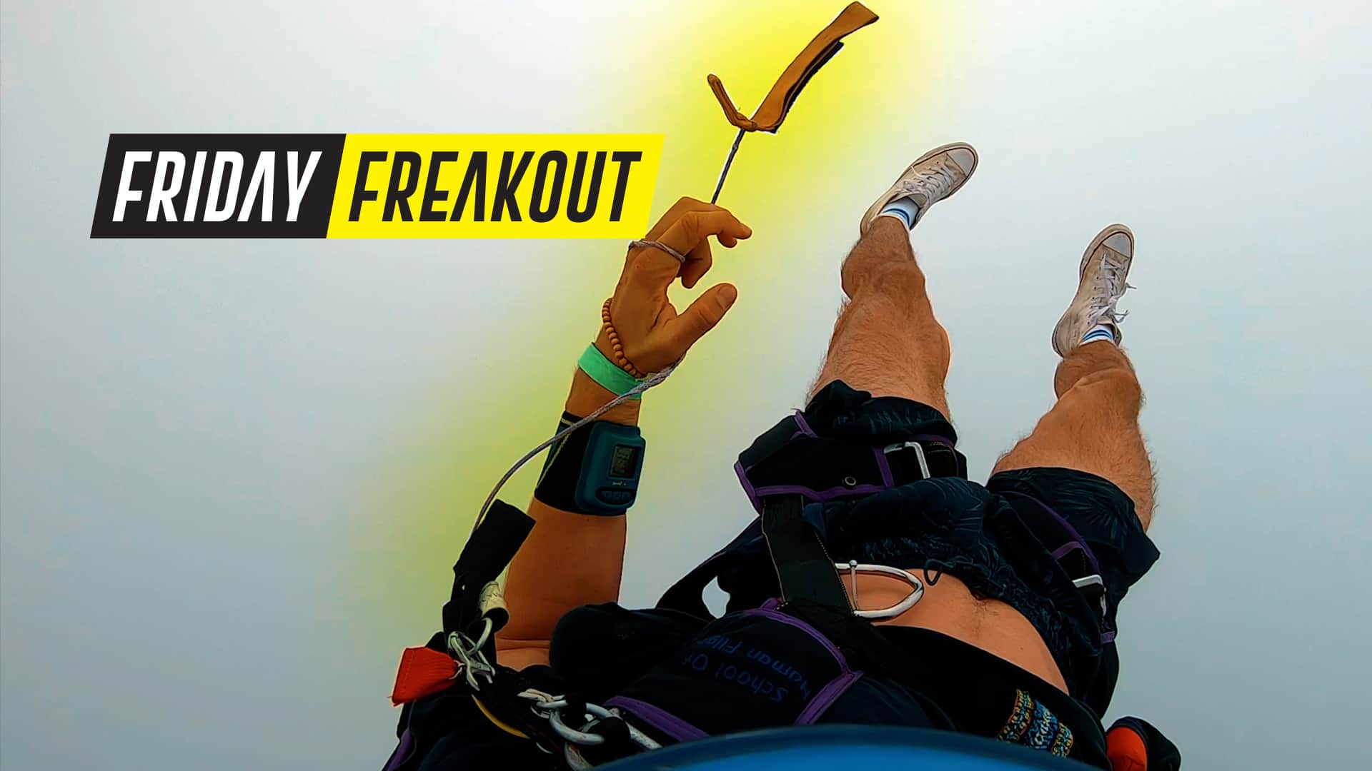 Friday Freakout: Premature Toggle Fire Wraps Around Skydiver's Arm In ...
