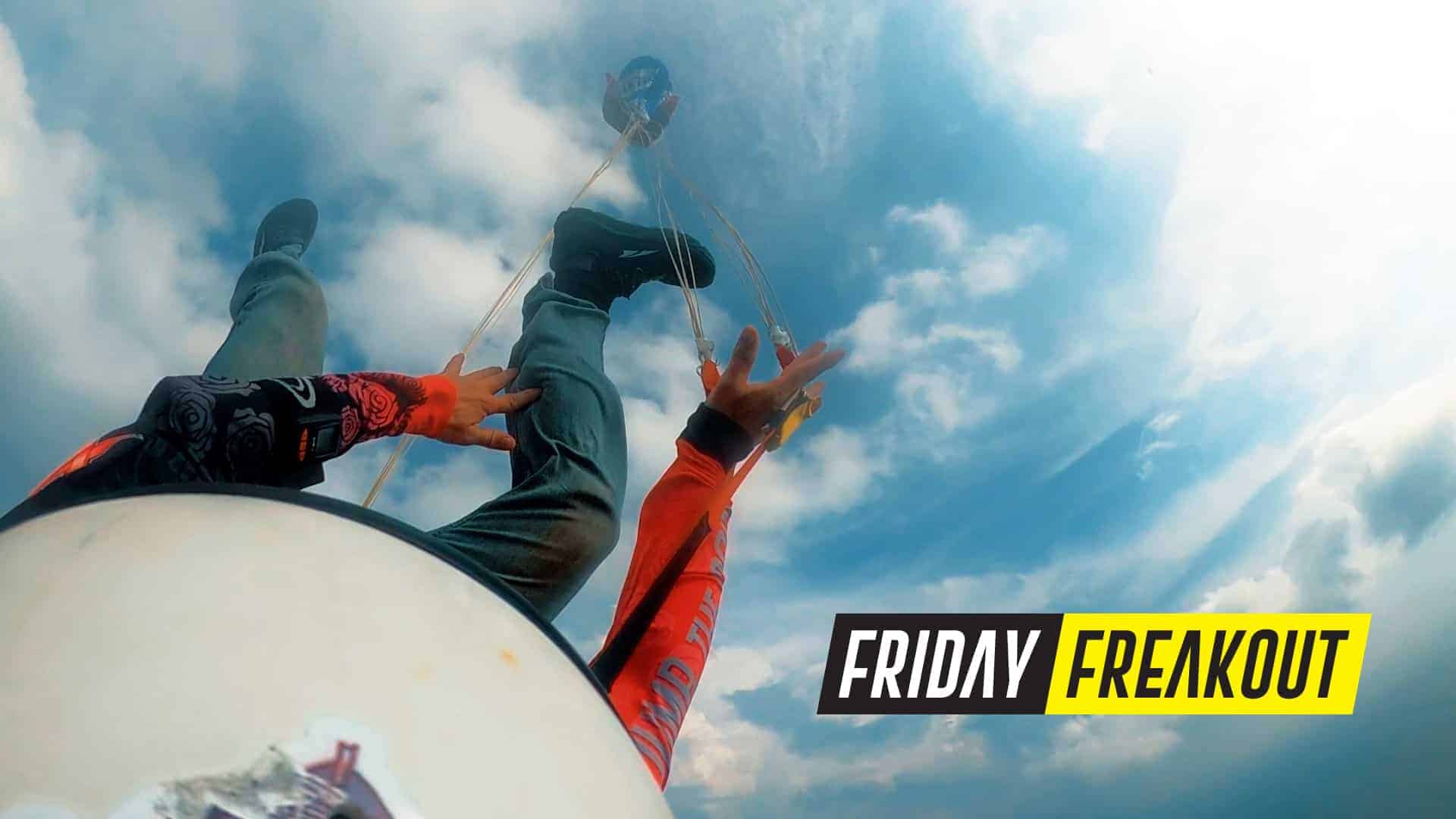 Friday Freakout: Skydiver Entangled With Parachute & Slammed By Hard ...