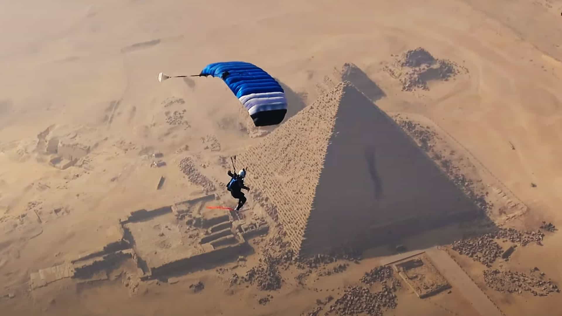 Skydiving Above The Pyramids | TEEM