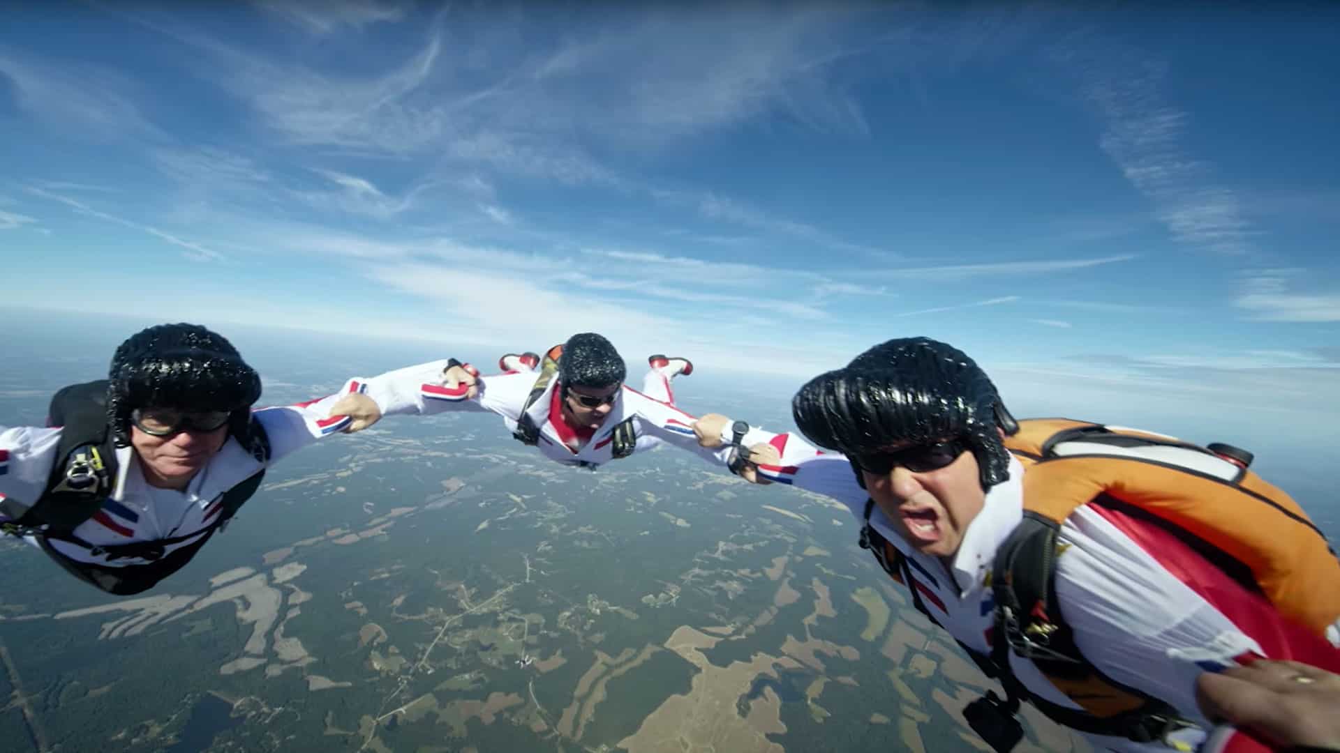 Behind The Scenes: Skydiving With the Flying Elvi | TEEM