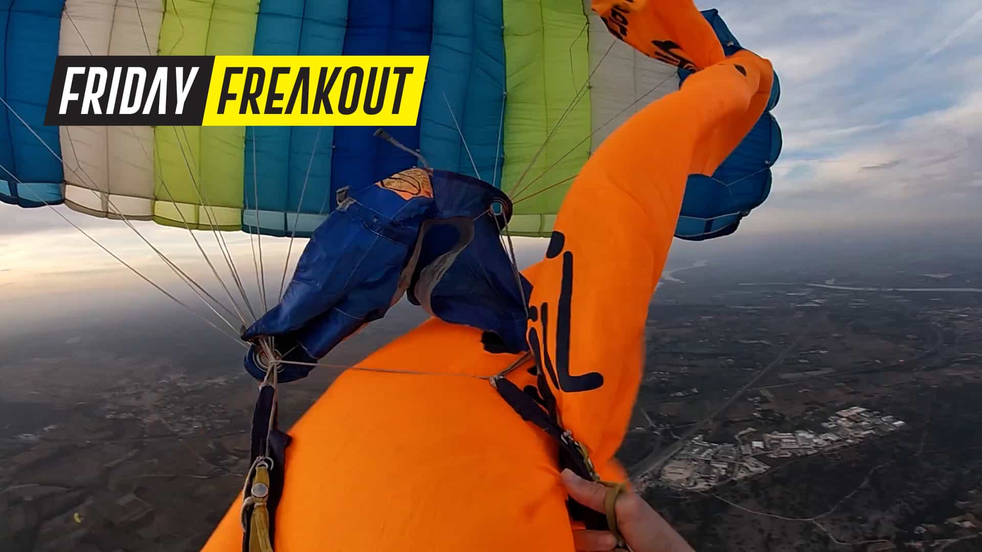 Friday Freakout: Parachute Packing Error + Freefly Tube = Messy ...