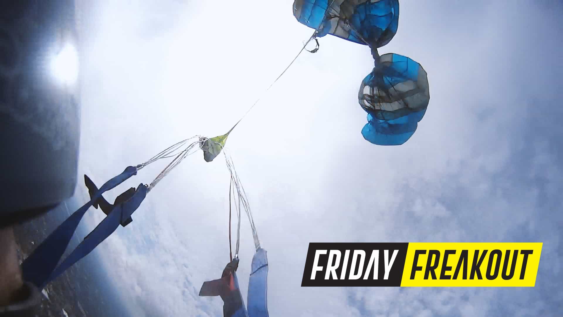 Friday Freakout: Skydiver's Disconnected Riser Causes Messy Cutaway ...