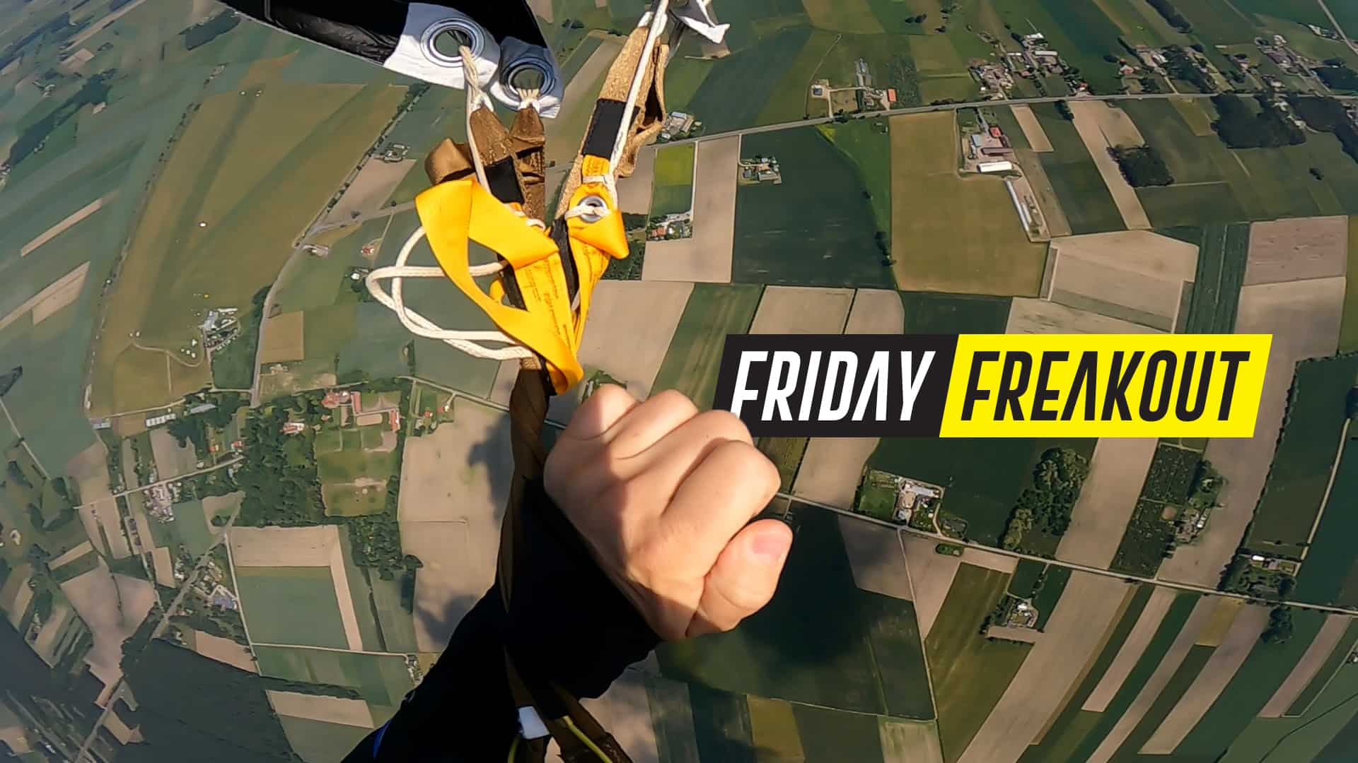 Friday Freakout: Skydiver Breaks Arm With Hand Stuck in Line Twists | TEEM